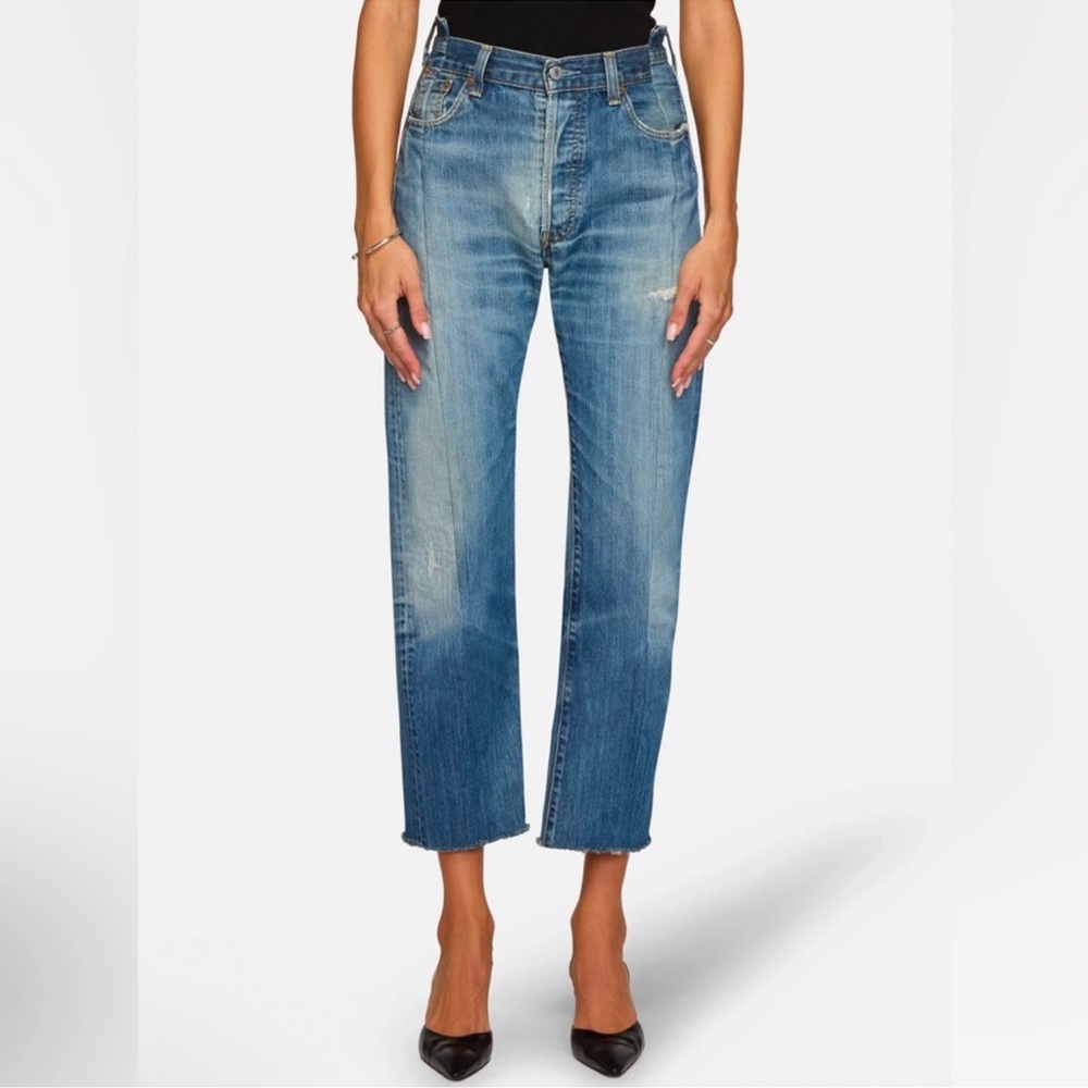 Eb Denim Levi's Og Reinvented W26 L26 High Rise Asymm… - Gem